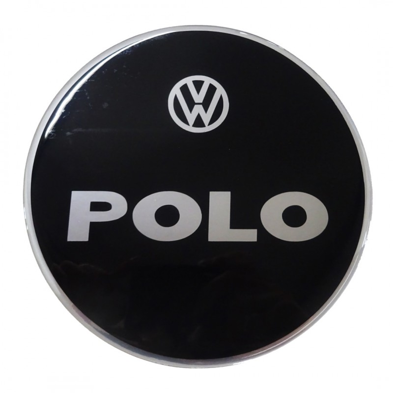 VW POLO 3D/5D 2009-2014 ΑΥΤΟΚΟΛΛΗΤΟ ΤΑΠΑΣ ΡΕΖΕΡΒΟΥΑΡ 15,5 cm ΜΑΥΡΟ ...