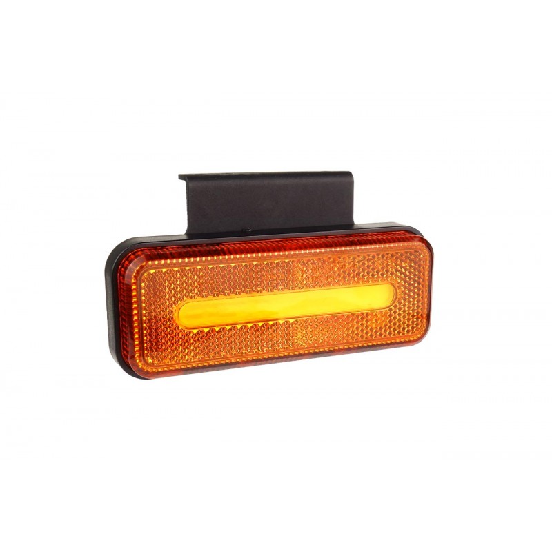 Amio - ΦΩΣ ΟΓΚΟΥ ΦΟΡΤΗΓΟΥ LED ΠΟΡΤΟΚΑΛΙ 10-30V 124x49x22mm ΑΔΙΑΒΡΟΧΟ OM ...