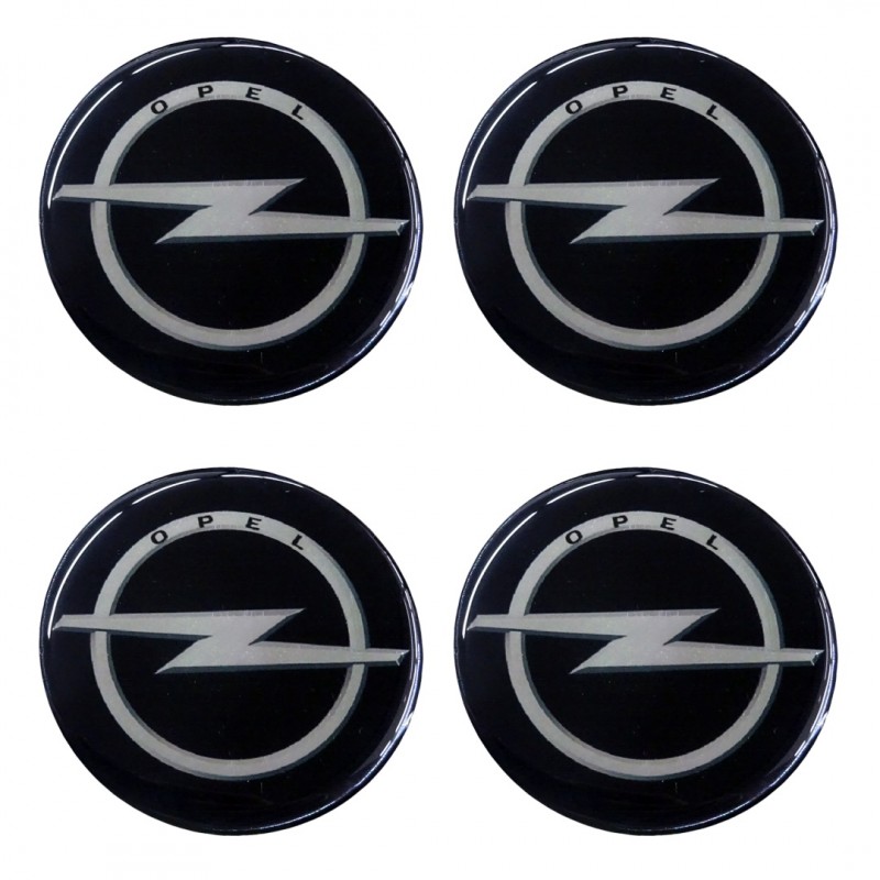 OPEL ΑΥΤΟΚΟΛΛΗΤΑ ΣΗΜΑΤΑ ΖΑΝΤΩΝ 6 cm ΜΑΥΡΟ/ΧΡΩΜΙΟ LOGO ΟΛΟΓΡΑΦΩΣ ΜΕ ...