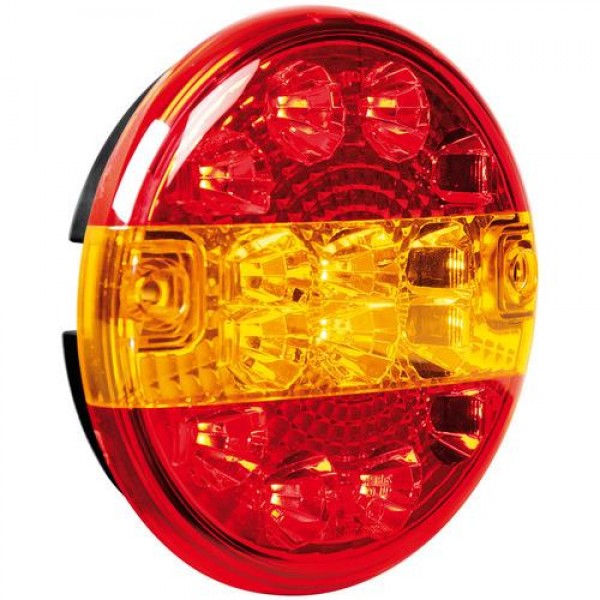 ΦΩΣ ΦΟΡΤΗΓΟΥ ΠΙΣΩ 12/24V 14LED ΚΟΚΚΙΝΟ/ΠΟΡΤΟΚΑΛΙ 3 ΧΡΗΣΕΩΝ ΣΤΡΟΓΓΥΛΟ ...