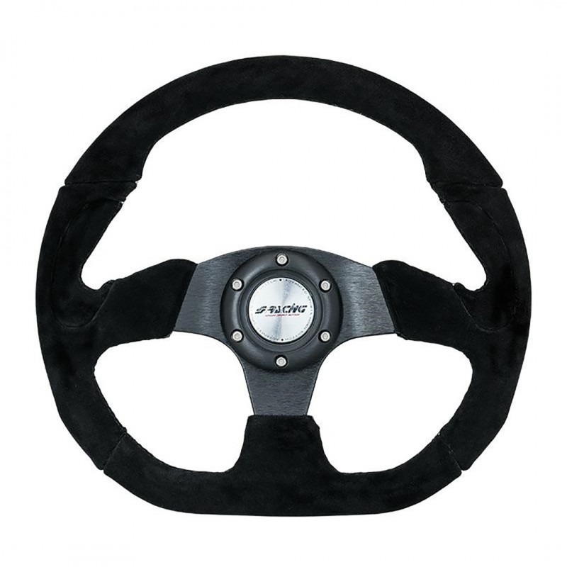 ΤΙΜΟΝΙ X2 SHAMMY LEATHER ΜΑΥΡΟ ΣΑΜΟΥΑ ΣΟΥΕΤ ΤΡΙΑΚΤΙΝΟ ΔΙΑΜΕΤΡΟΣ 330mm ...