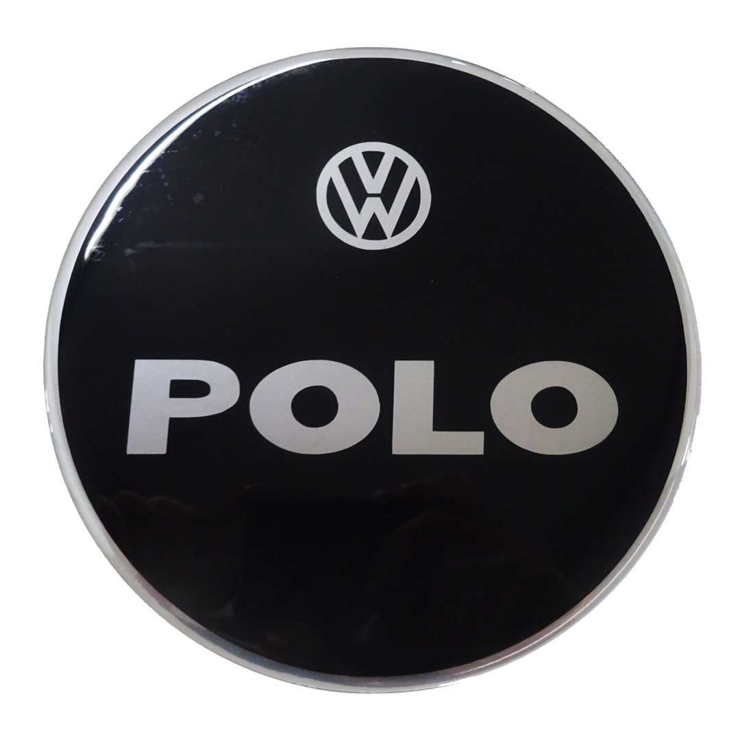 VW POLO 3D/5D 2009-2014 ΑΥΤΟΚΟΛΛΗΤΟ ΤΑΠΑΣ ΡΕΖΕΡΒΟΥΑΡ 15,5 cm ΜΑΥΡΟ ...