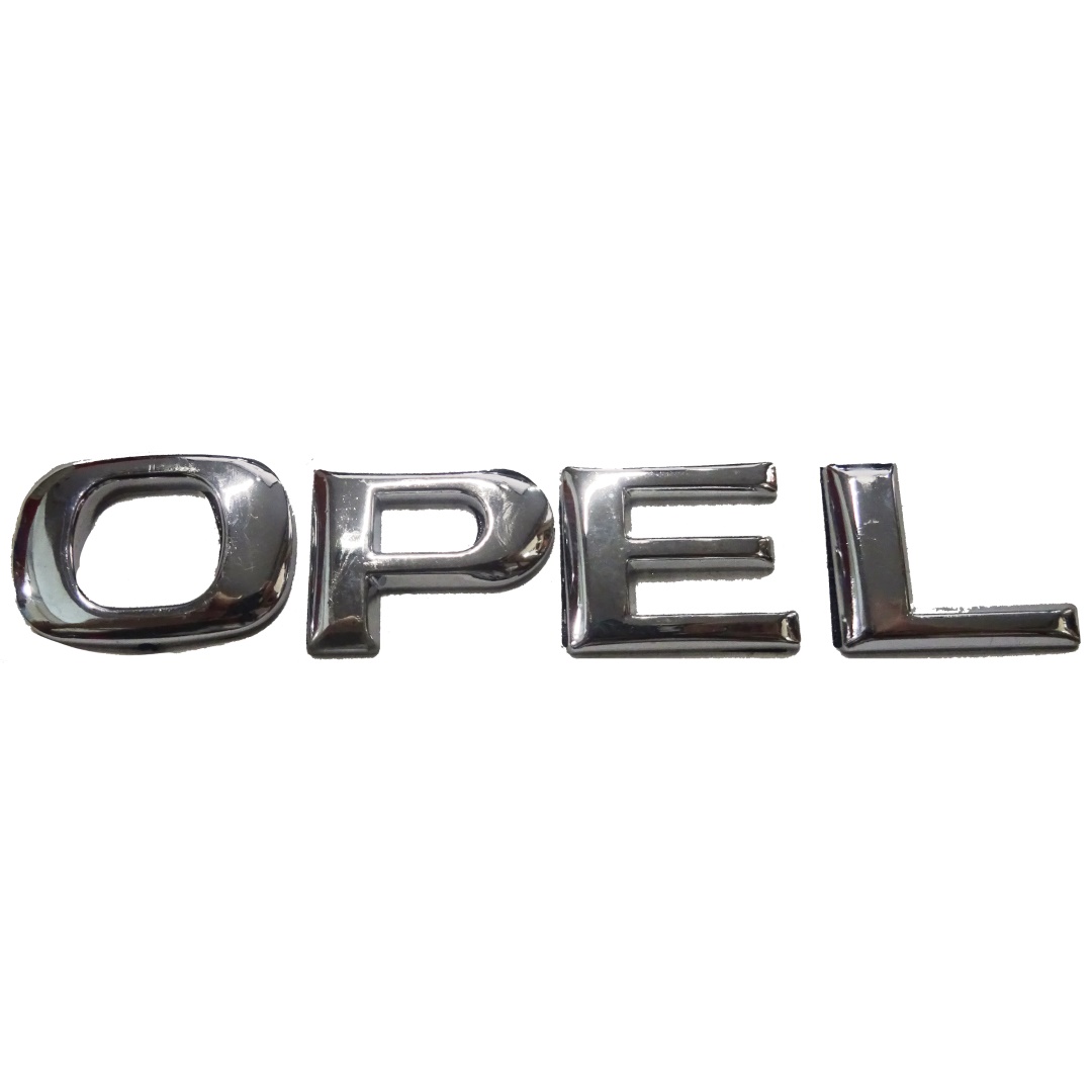 OPEL ΠΛΑΣΤΙΚΟ ΣΗΜΑ 3D ΓΙΑ ΠΟΡΤ ΜΠΑΓΚΑΖ 11,2 Χ 2,1 cm ΧΡΩΜΙΟ ...