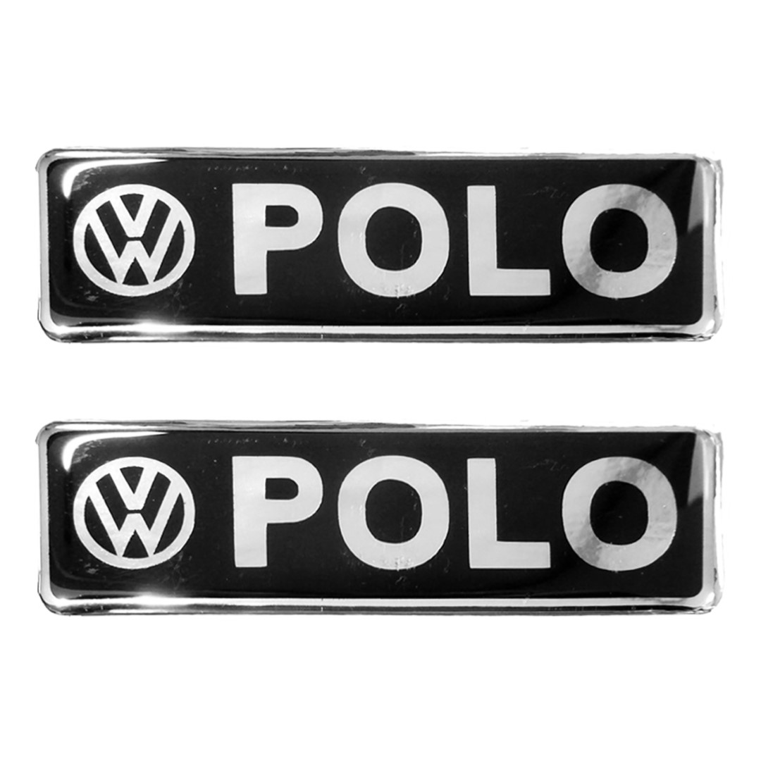 VW POLO ΣΗΜΑΤΑ ΒΙΔΩΤΑ 10 Χ 3 cm ΕΠΟΞΕΙΔΙΚΗΣ ΡΥΤΙΝΗΣ (ΥΓΡΟ ΓΥΑΛΙ) ΣΕ ...