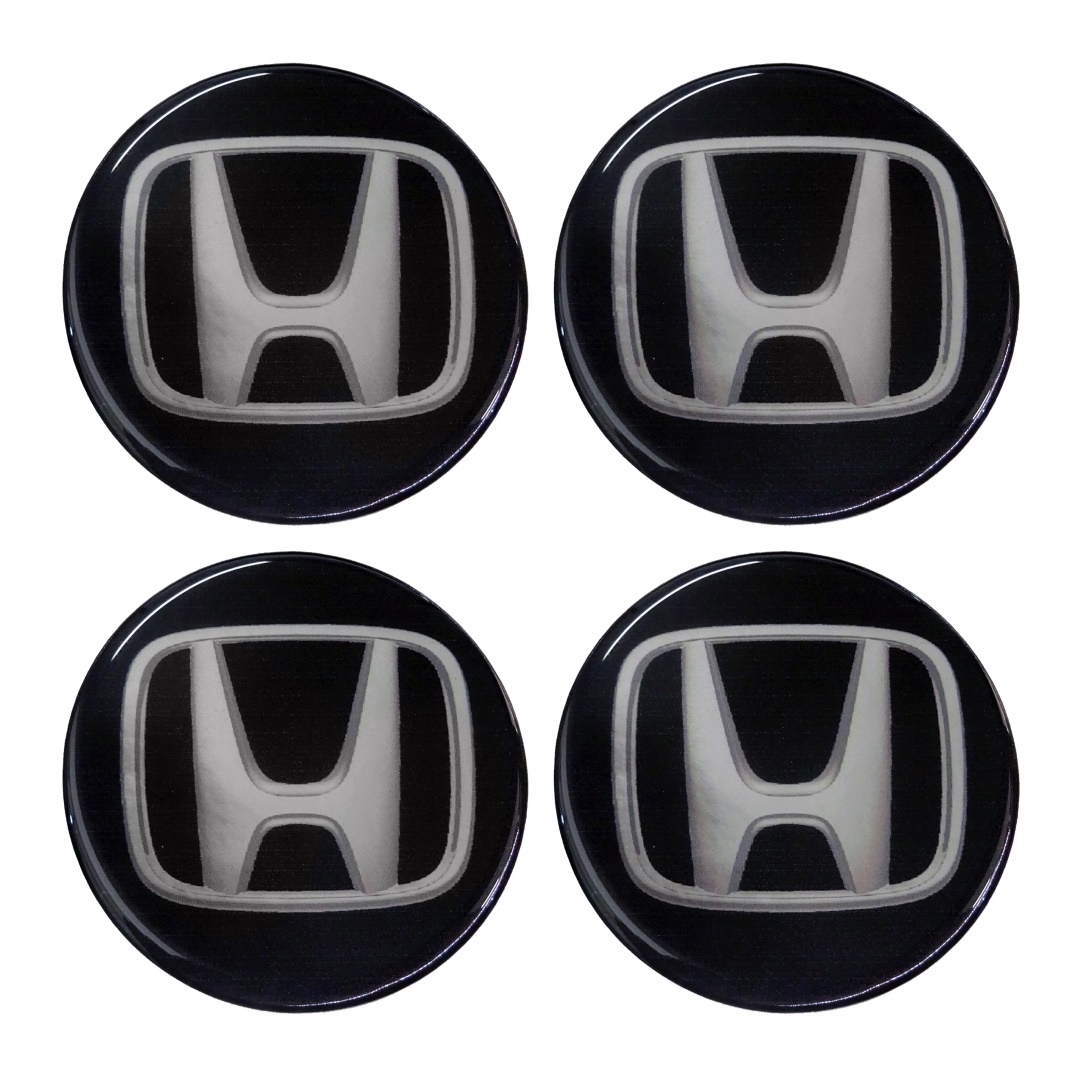 HONDA ΑΥΤΟΚΟΛΛΗΤΑ ΣΗΜΑΤΑ ΖΑΝΤΩΝ 5 cm ΜΑΥΡΟ/ΧΡΩΜΙΟ ΜΕ ΕΠΙΚΑΛΥΨΗ ΣΜΑΛΤΟΥ ...