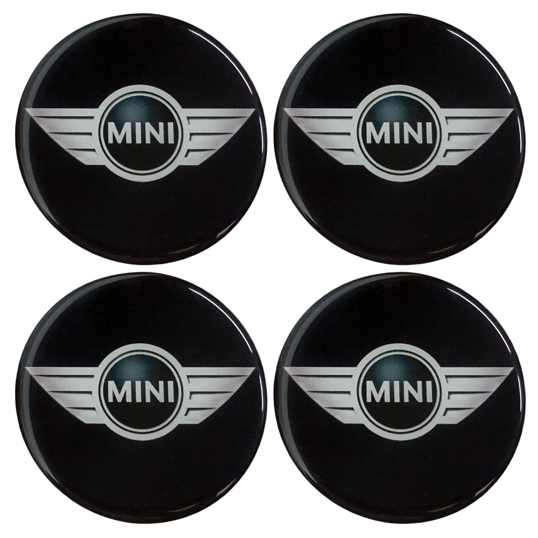 MINI ΑΥΤΟΚΟΛΛΗΤΑ ΣΗΜΑΤΑ ΖΑΝΤΩΝ 5,5 cm ΜΑΥΡA ΜΕ ΕΠΙΚΑΛΥΨΗ ΣΜΑΛΤΟΥ - 4 ΤΕΜ.