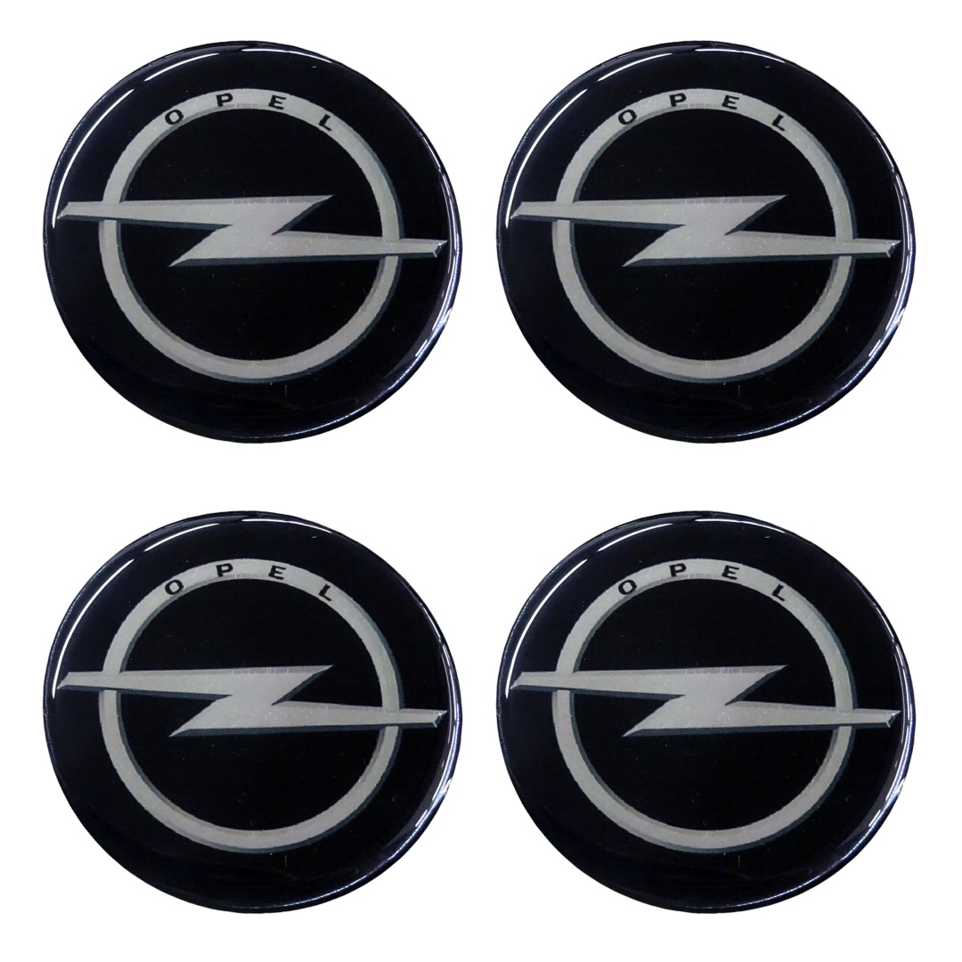 OPEL ΑΥΤΟΚΟΛΛΗΤΑ ΣΗΜΑΤΑ ΖΑΝΤΩΝ 6 cm ΜΑΥΡΟ/ΧΡΩΜΙΟ LOGO ΟΛΟΓΡΑΦΩΣ ΜΕ ...